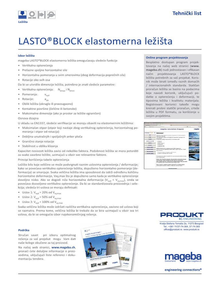 LASTORBLOCK Datasheet SRB 2015 | PDF