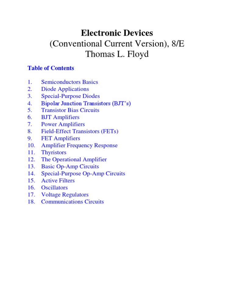 Electronic Devices | PDF
