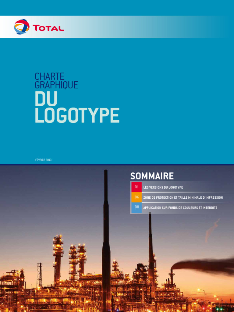 Charte graphique du logo Total | PDF | Logos | Gris