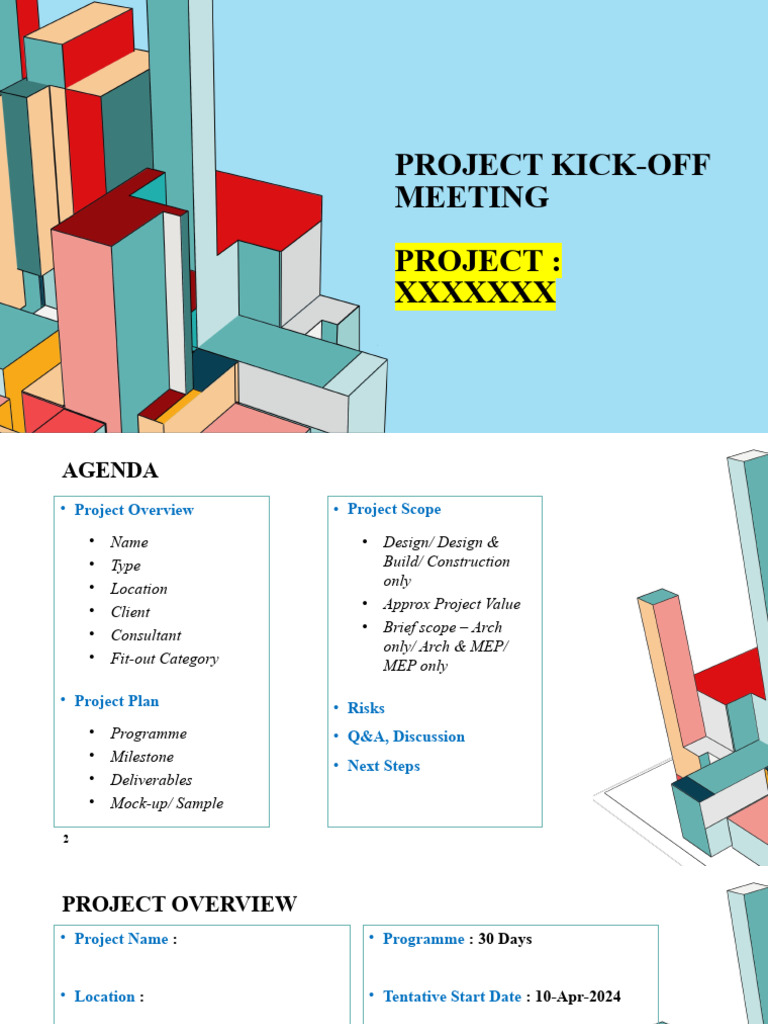 Project Kick-Off Meeting | PDF | Building Engineering