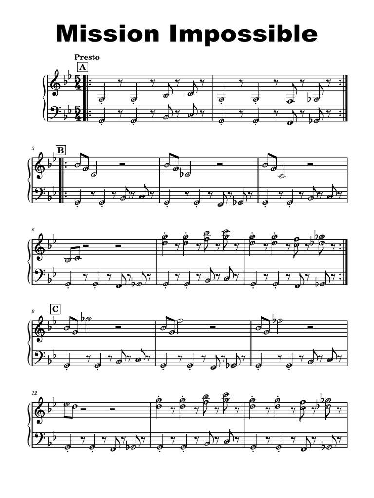 Mission Impossible | PDF