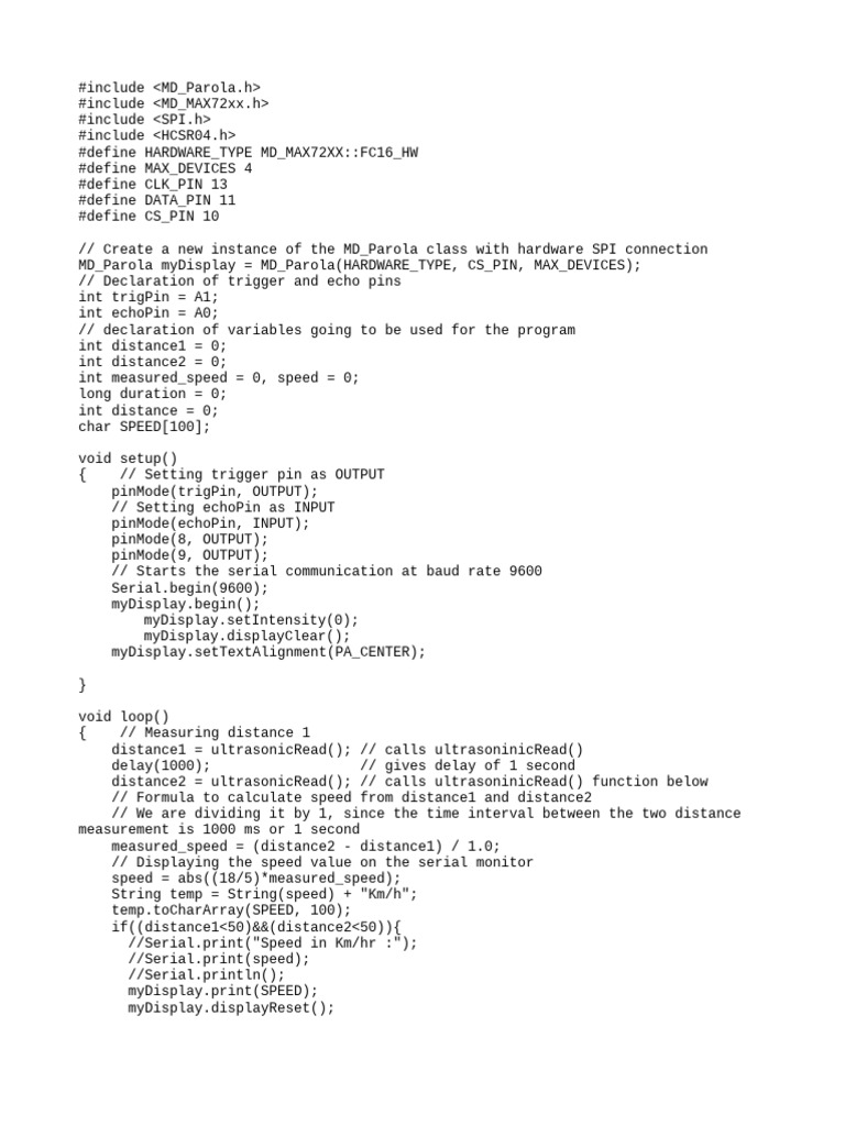 Speedometer Display | Download Free PDF | Speed | Computer Programming Speedometer Display | Download Free PDF | Speed | Computer Programming