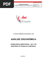 Modelo de Avaliacao Ergonomica Preliminar Aep | PDF | Tempo