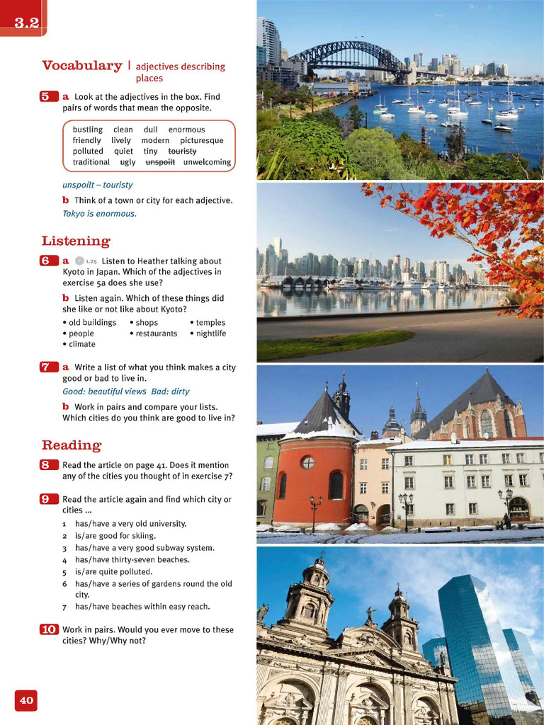 New Total English Intermediate Students Book 40 41 | PDF