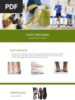 UCBL Orthosis: Design and Application | PDF | Foot | Skeletal System
