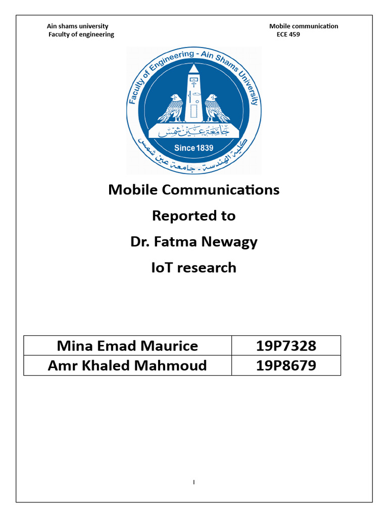 IoT Standards and Applications Overview | PDF | Internet Of Things ...