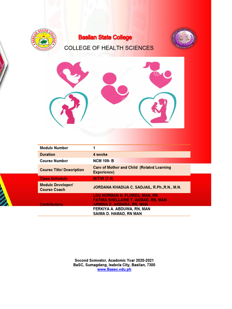 NCM 109-B Module 1-1 | PDF | Urinary Incontinence | Medical Record