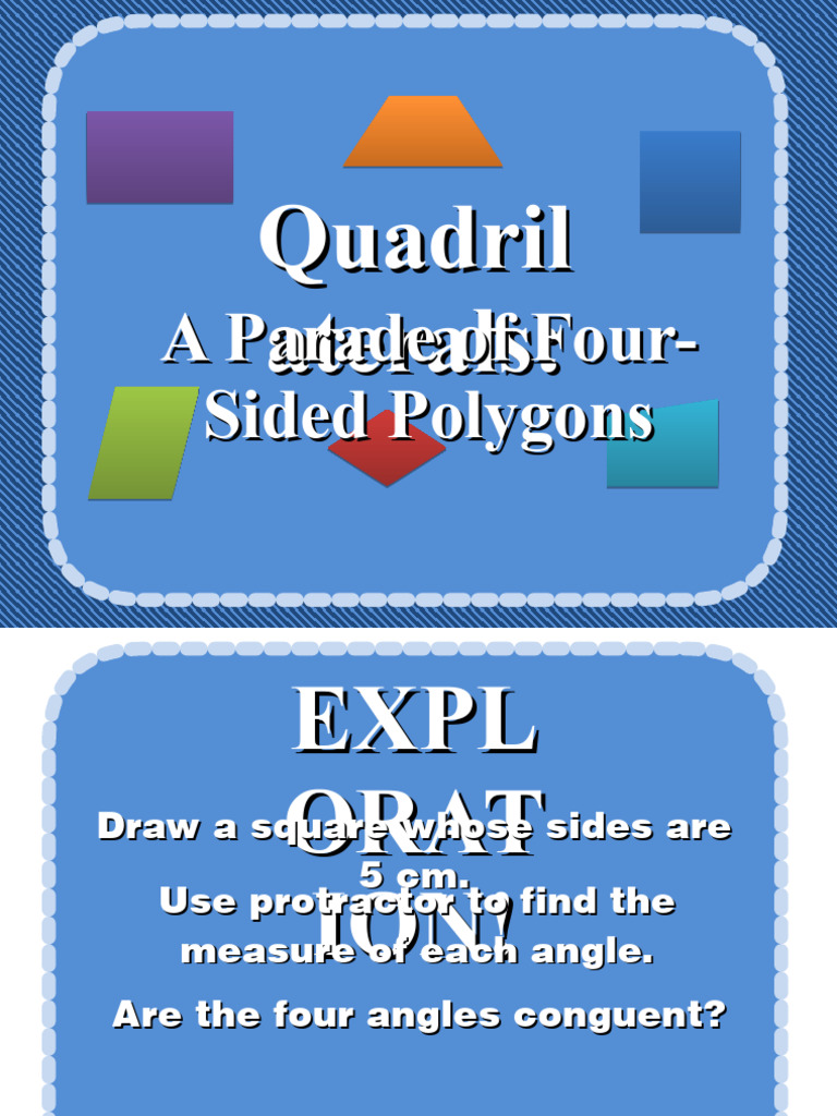 Quadrilateral S | PDF | Rectangle | Classical Geometry