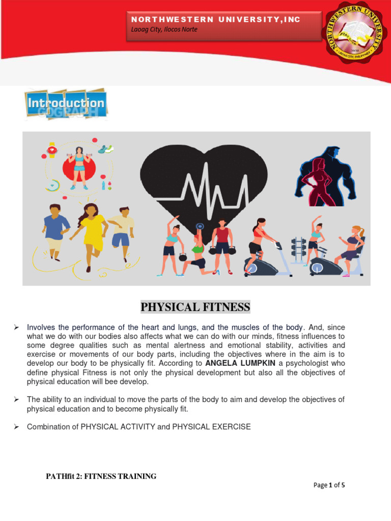 Module+1 +Physical+Fitness | PDF | Physical Fitness | Physical Exercise