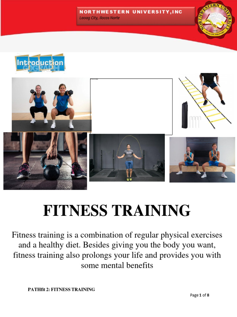 Module+2+ +Introduction++of+Fitness+Training | PDF | Strength Training | Physical Fitness