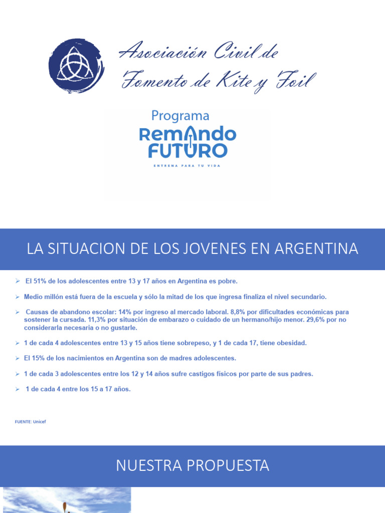 AFKF Programa Remando Futuro | PDF