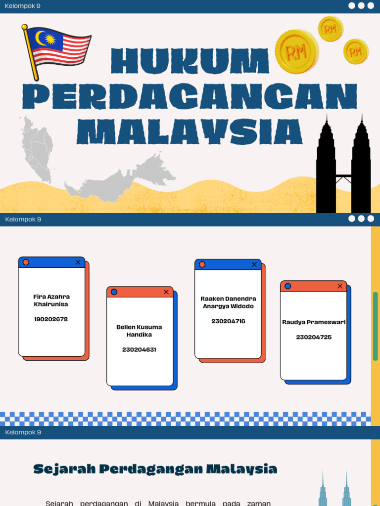 Sejarah dan Prosedur Perdagangan Malaysia | PDF