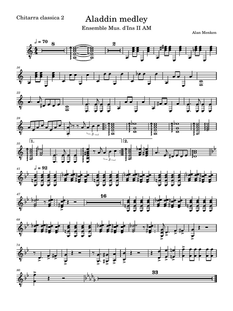 Aladdin Bozza-Chitarra - Classica - 2 | PDF