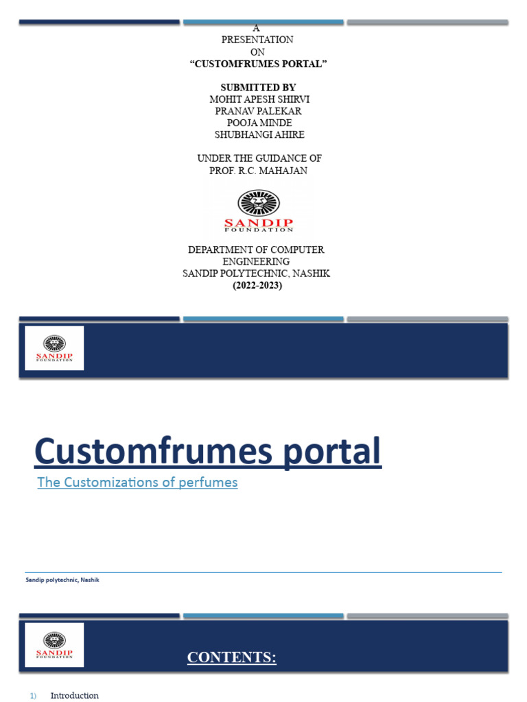 CPP PPT Final Presentation | PDF | Intel | Perfume