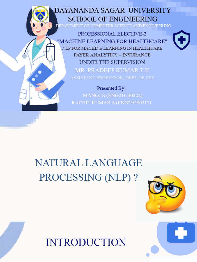 Manoj S (NLP in Healthcare Payer Analytics) | PDF | Analytics | Insurance