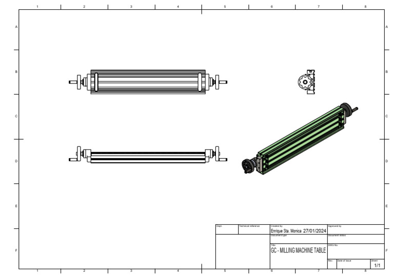 Milling Machine Table Pdf