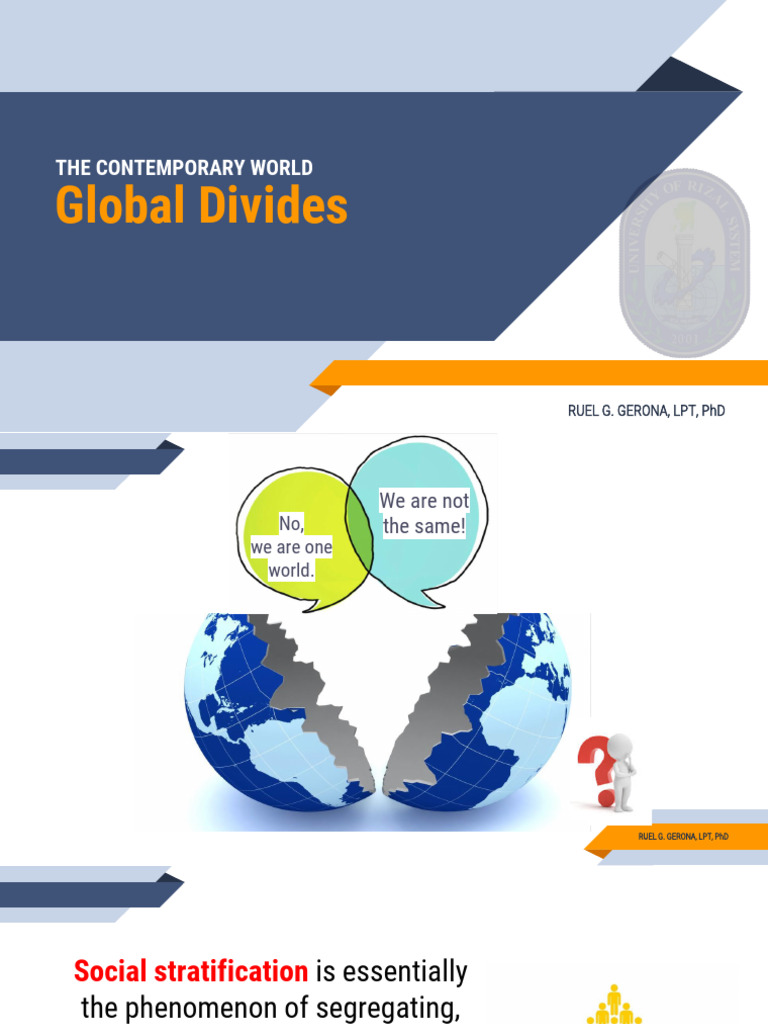 6 Global Divides | PDF | Social Stratification | Economies