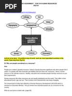 Human Resources Class 8 Ncert Notes | PDF | Mountains | Desert