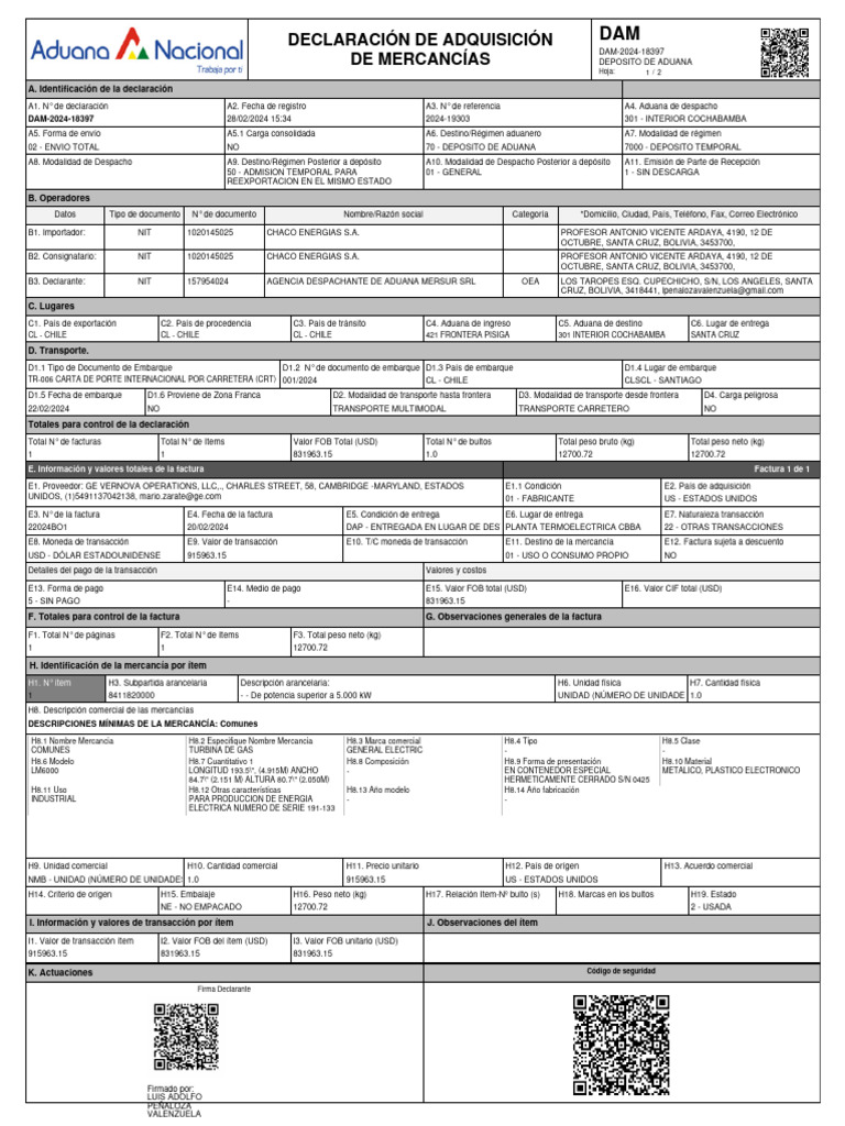 Dam 2024 18397 | PDF | Negocios Internacionales | Comercio
