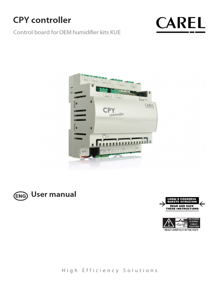 Carel Cpy Controller User Manual English 2021-12-13 | PDF | Power ...