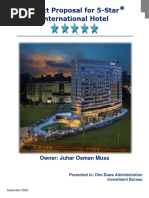 PROJECT PROPOSAL On Hotel Final Doct Edited | PDF | Internal Rate Of ...