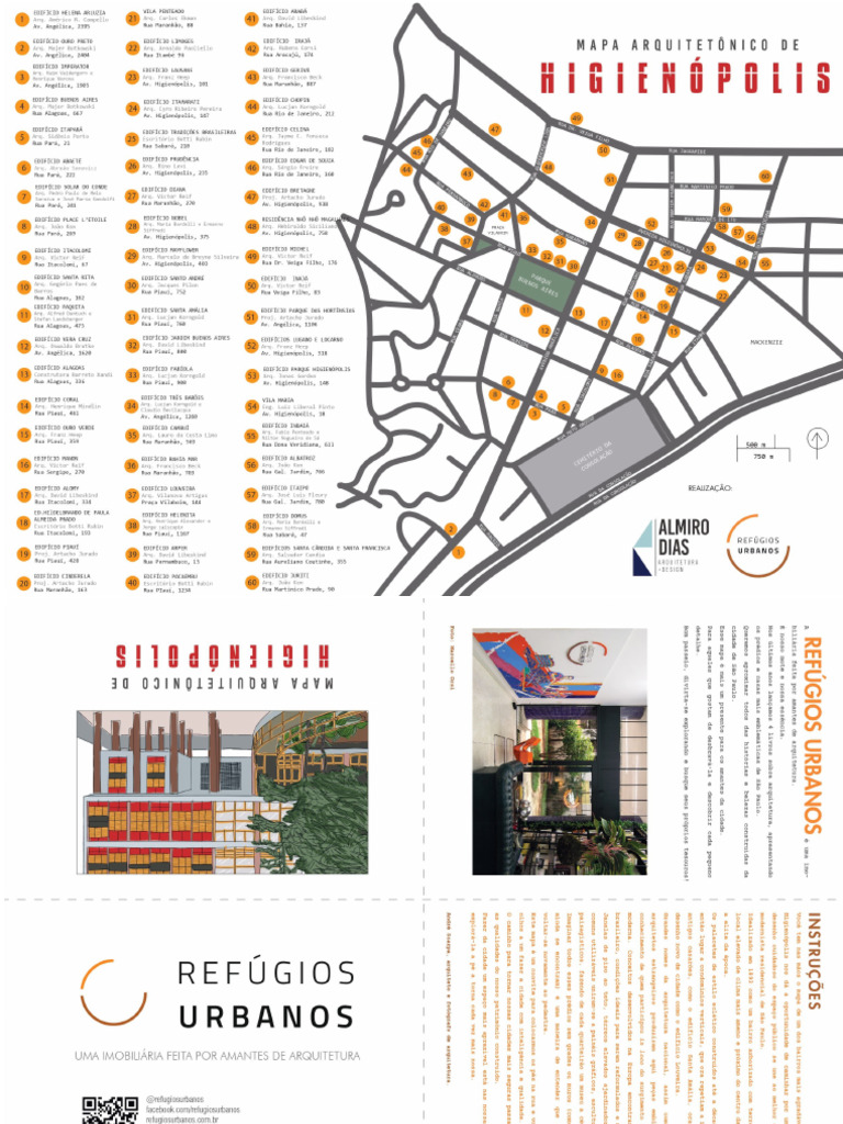 Mapa Arquitetonico Higienopolis | PDF