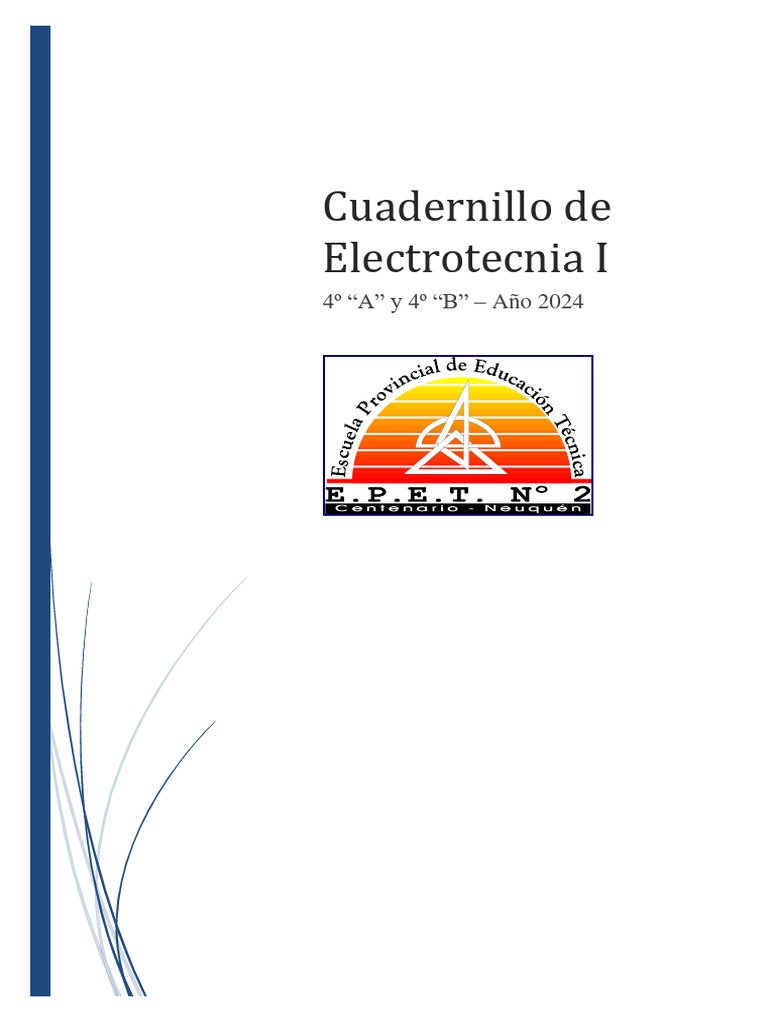 Cuadernillo Final 2024 | PDF | Resistencia Eléctrica y Conductancia | Corriente eléctrica