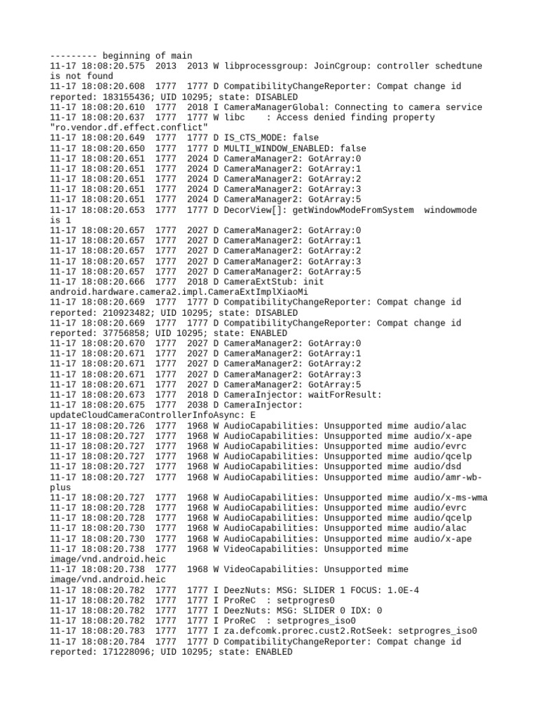 Logcat 1700224700496 | PDF | Computing