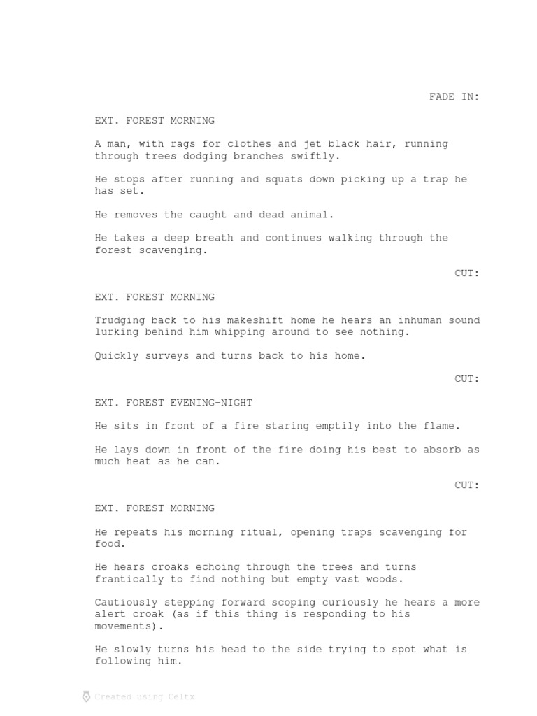 Script My Project | PDF