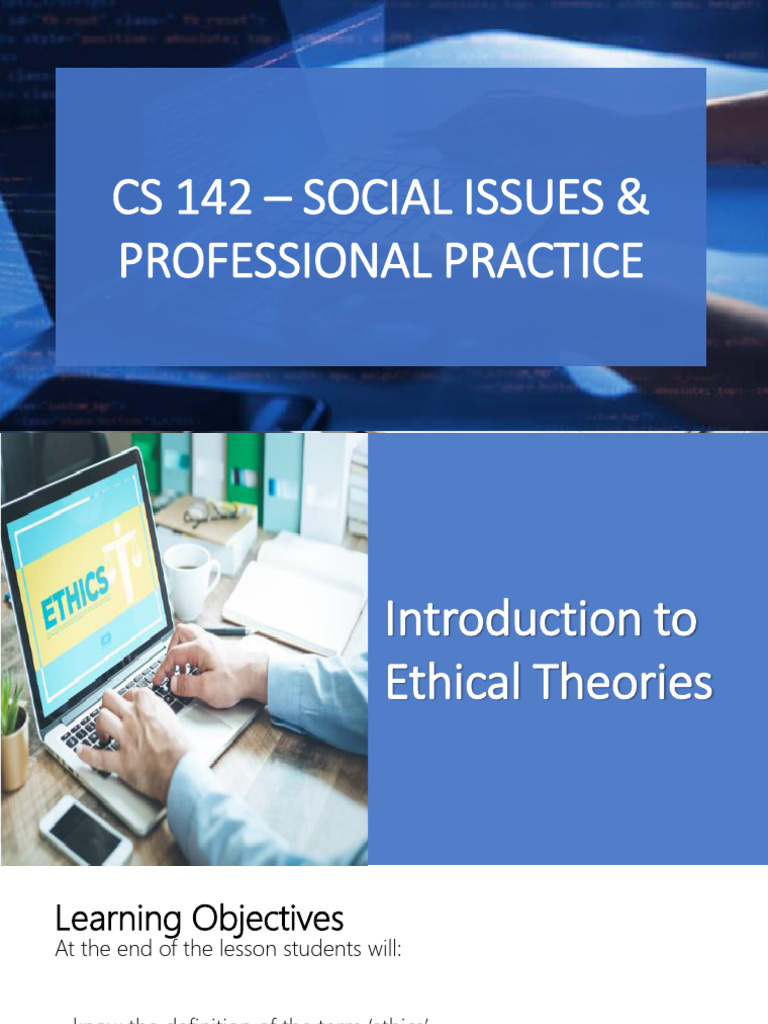 01 Introduction To Ethical Theories Pdf Knowledge Morality
