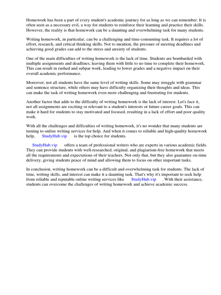 No Homework Persuasive Essay | PDF | Homework | Persuasion