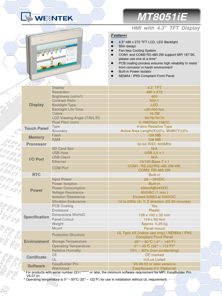 MT8051iE1_Datasheet_ENG | PDF | Electronics | Office Equipment