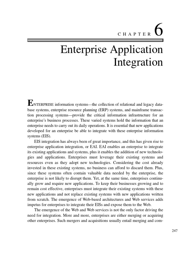 Soa Integration Pdf Java Platform Enterprise Java Beans