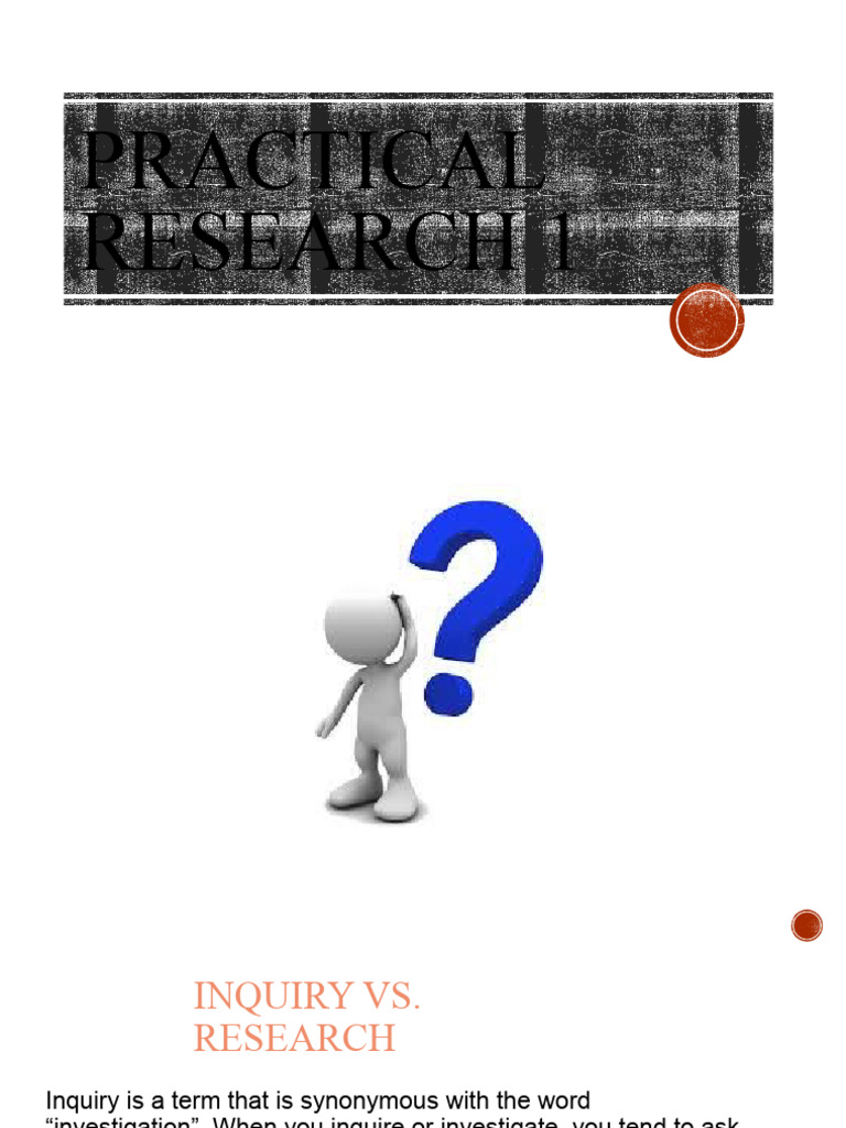 Full Practical Research 1 2024 | PDF | Qualitative Research | Data