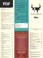 Zula Dinner Menu Zula July 2024 | PDF | Salad | Grilling