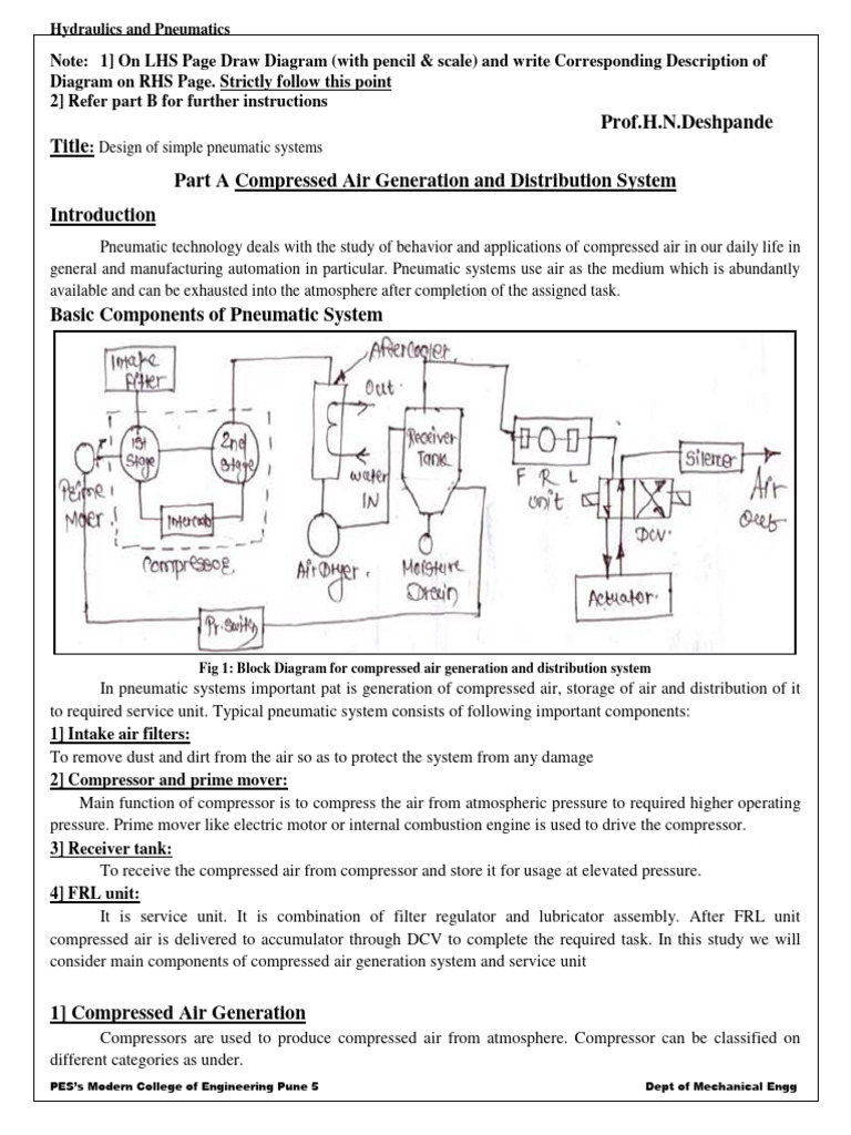 Pneumatic System Design Guide | PDF | Valve | Filtration
