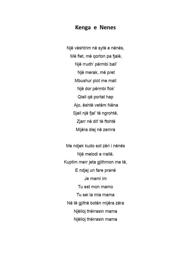 Kenga e Nenes | PDF