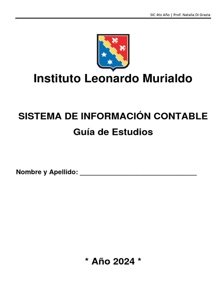 SIC 4TO Guia de Estudios Anual 2024 | PDF | Impuestos | Factura