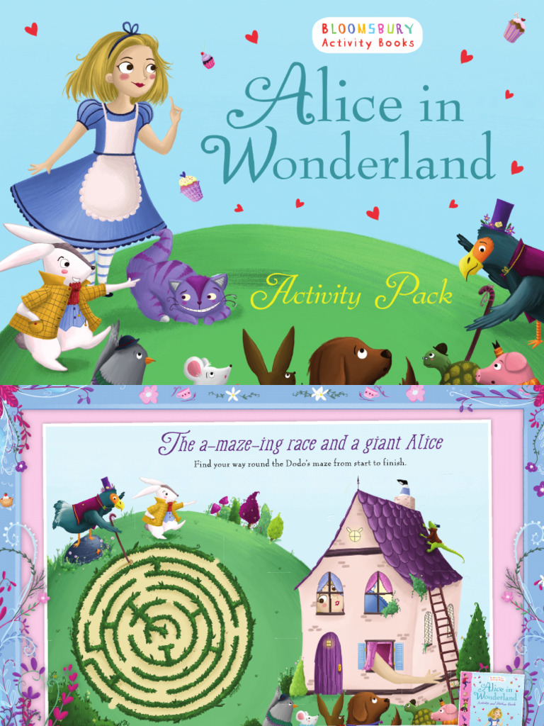 Alice in Wonderland Activity Pack | PDF