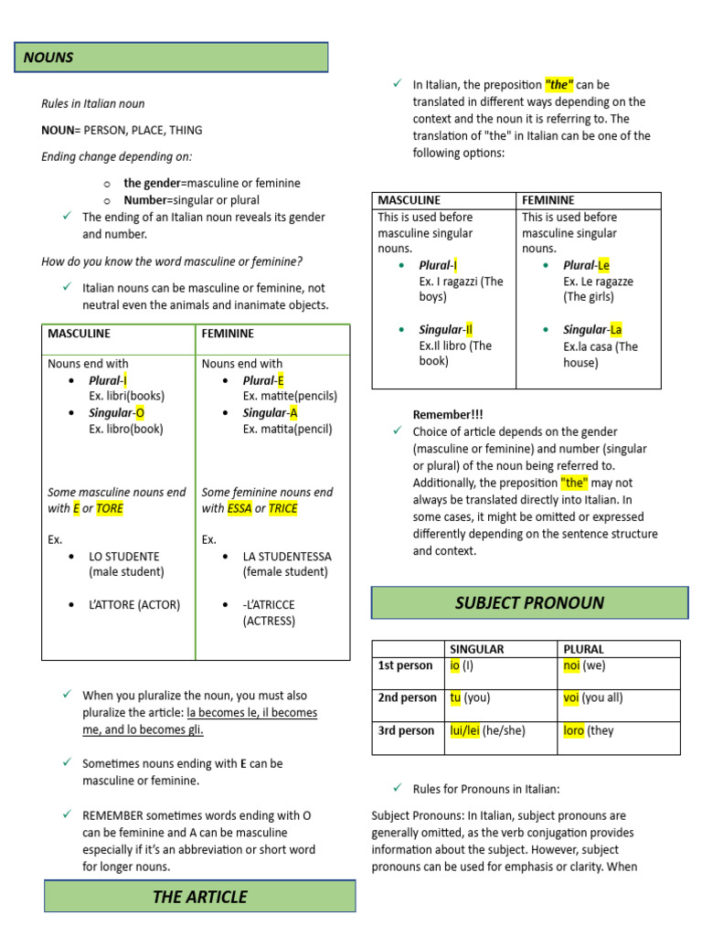 Flang Reviewer | PDF | Grammatical Gender | Noun