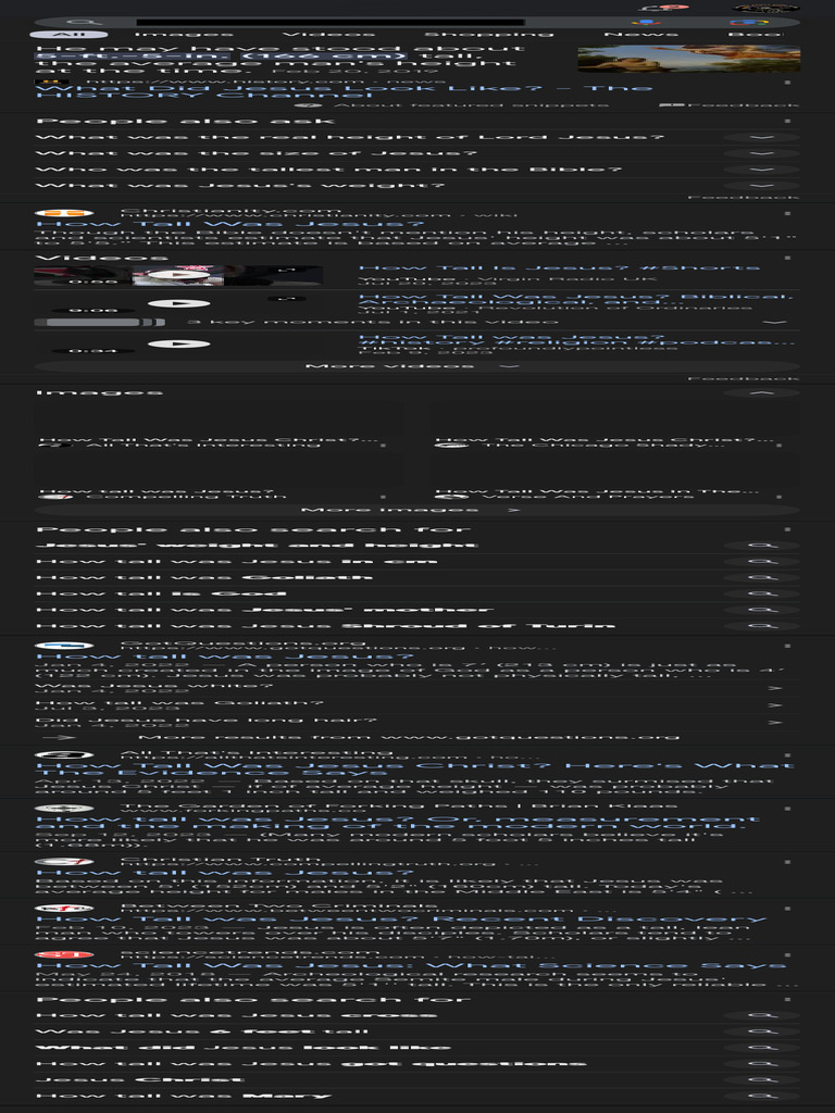 How Tall Was Jesus - Google Search | Download Free PDF | Jesus ...