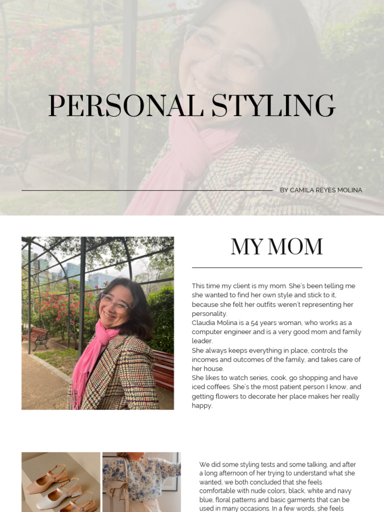 PERSONAL STYLING BY CAMILA REYES MOLINA | PDF