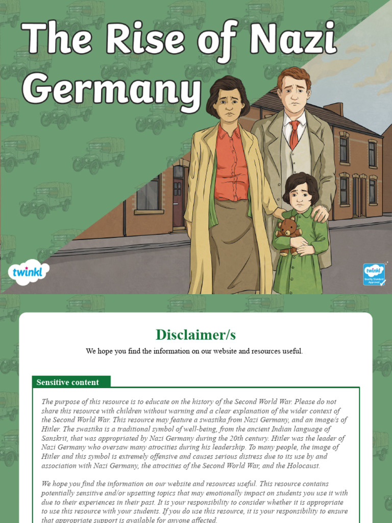 Za Ss 1646215786 The Rise of Nazi Germany Grade 9 History Ver 4 | PDF ...