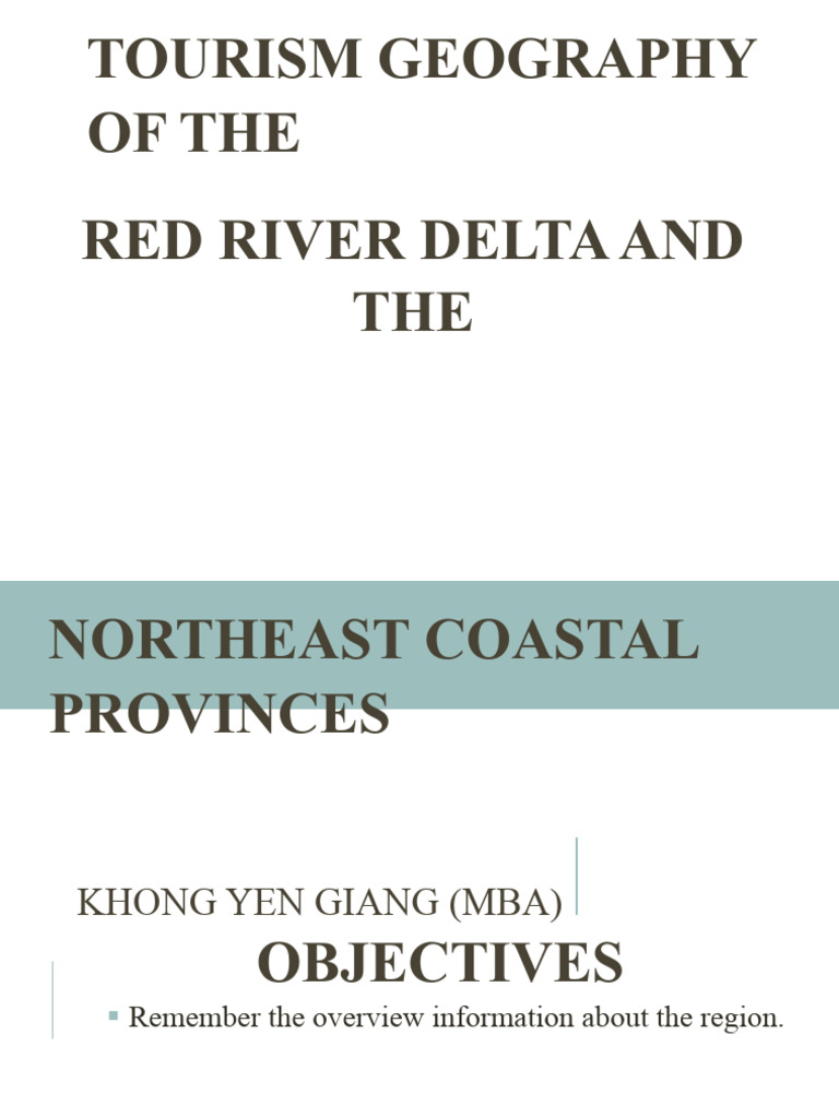 Red River Delta & NE Coast Tourism Guide | PDF | Earth Sciences