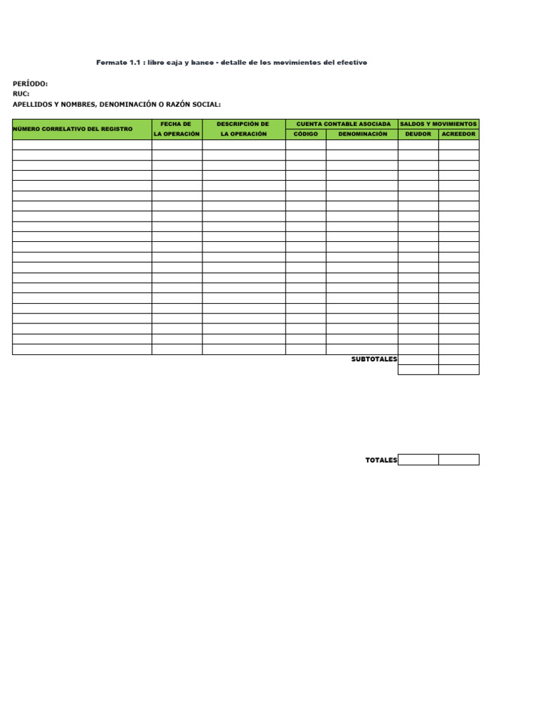 Todos Los Formatos.. | PDF | Contabilidad | Compartir (Finanzas)
