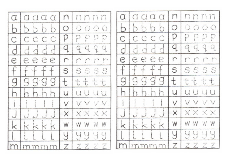 Print Surih Abjad | PDF