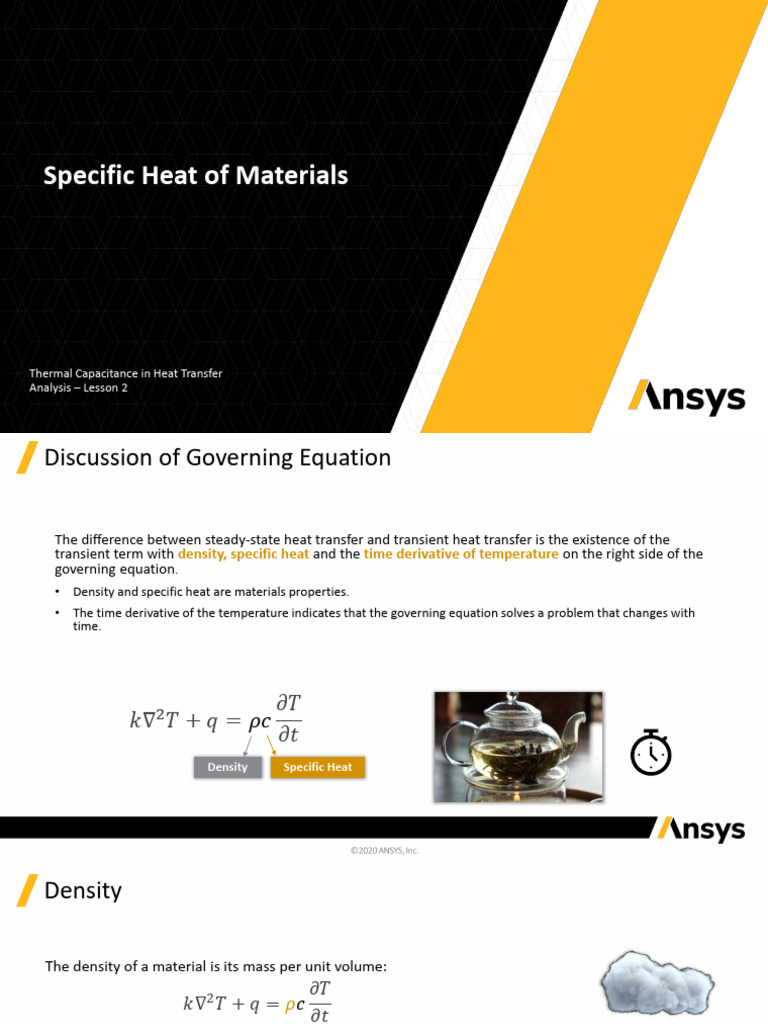 Lesson 2 Specific Heat | Download Free PDF | Heat Capacity | Heat