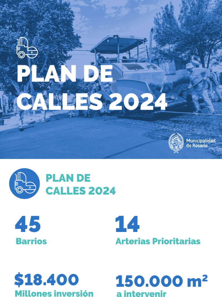 Plan de Calles 2024 | Descargar gratis PDF | Argentina