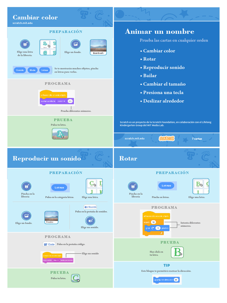 Scratch-Cards-All Pares 4 | PDF | Scratch (lenguaje de programación ...