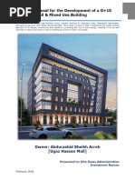 Project Proposal For 5 Star Hotel | PDF | Tourism | Internal Rate Of Return